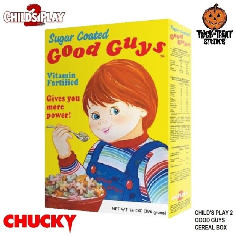 CHILD S PLAY 2 PROP REPLICA 1 1 GOOD GUYS CEREAL BOX FROM TRICK OR ...
