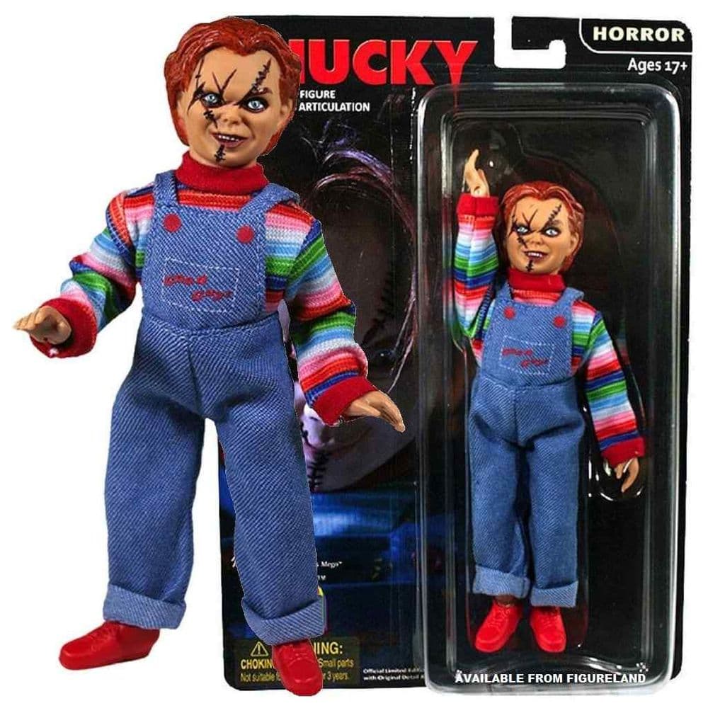 CHILD S PLAY CHUCKY 8" CLOTHED ACTION FIGURE FROM MEGO