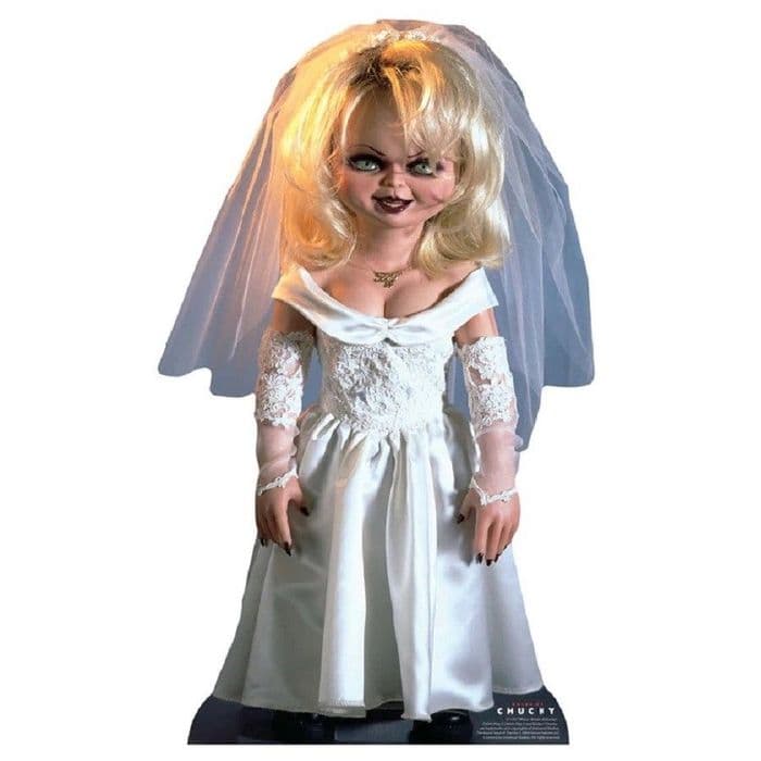 CHILDS PLAY BRIDE OF CHUCKY TIFFANY LIFE SIZE CARDBOARD CUT OUT