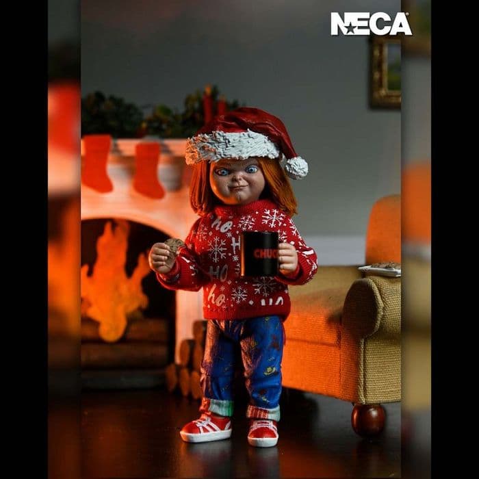 CHUCKY TV SERIES HOLIDAY EDITION CHUCKY ULTIMATE 7 INCH SCALE ACTION ...