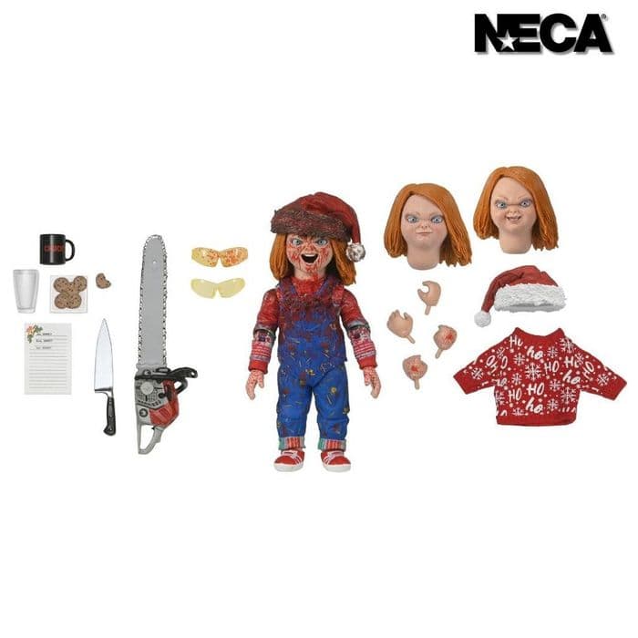 CHUCKY TV SERIES HOLIDAY EDITION CHUCKY ULTIMATE 7 INCH SCALE ACTION ...
