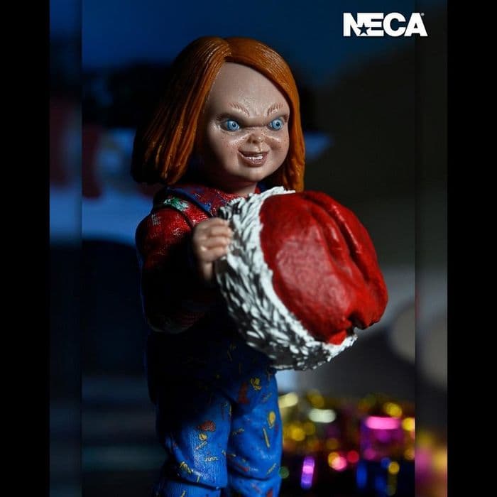 CHUCKY TV SERIES HOLIDAY EDITION CHUCKY ULTIMATE 7 INCH SCALE ACTION ...