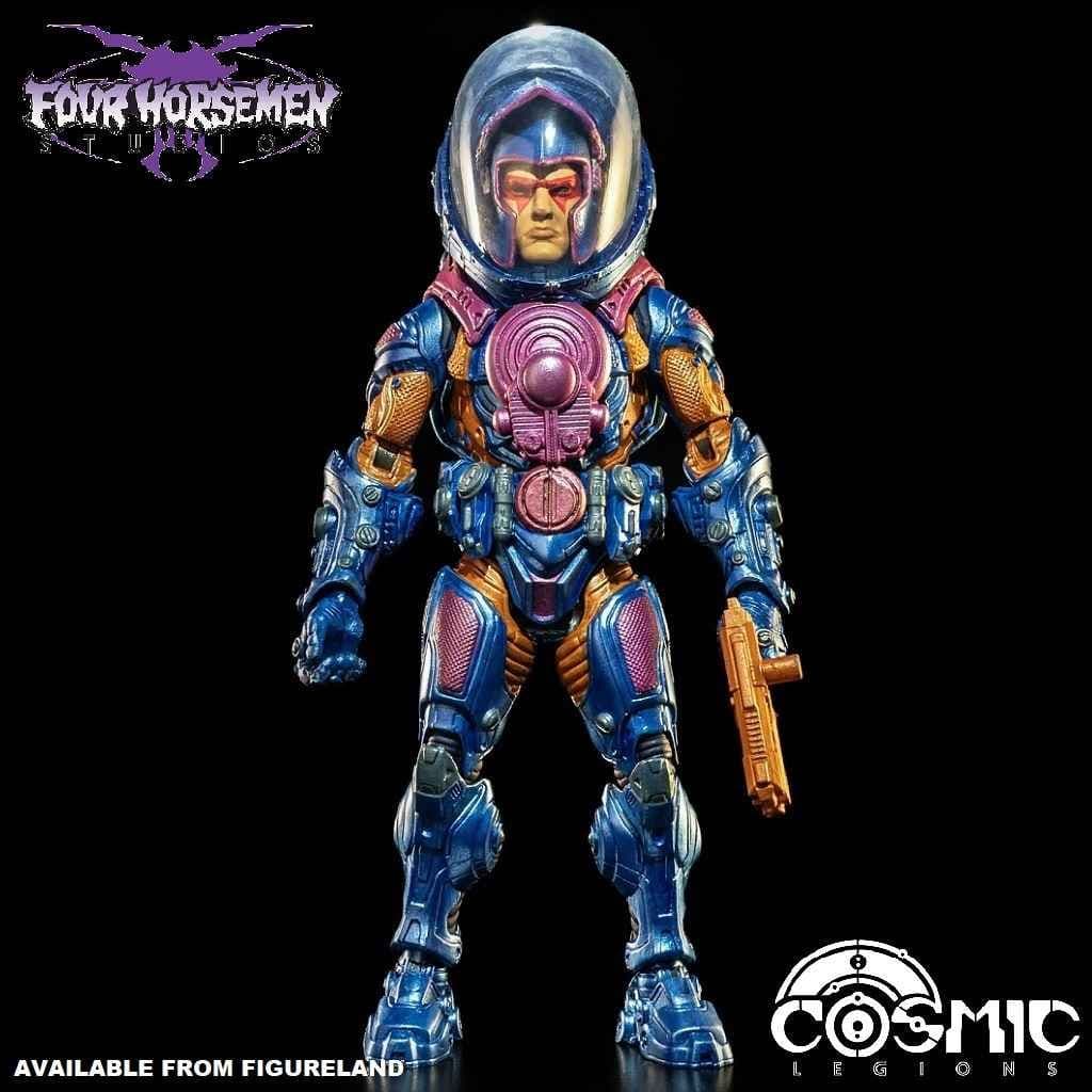COSMIC LEGIONS OUTPOST ZAXXIUS OPOR-A-TIV83 ACTION FIGURE FROM FOUR HORSEMEN STUDIOS