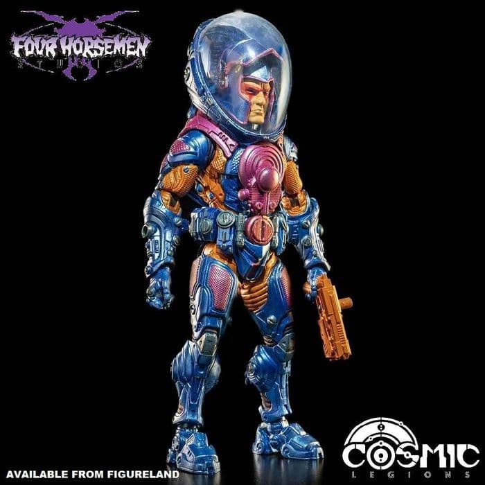 COSMIC LEGIONS OUTPOST ZAXXIUS OPOR-A-TIV83 ACTION FIGURE FROM FOUR ...