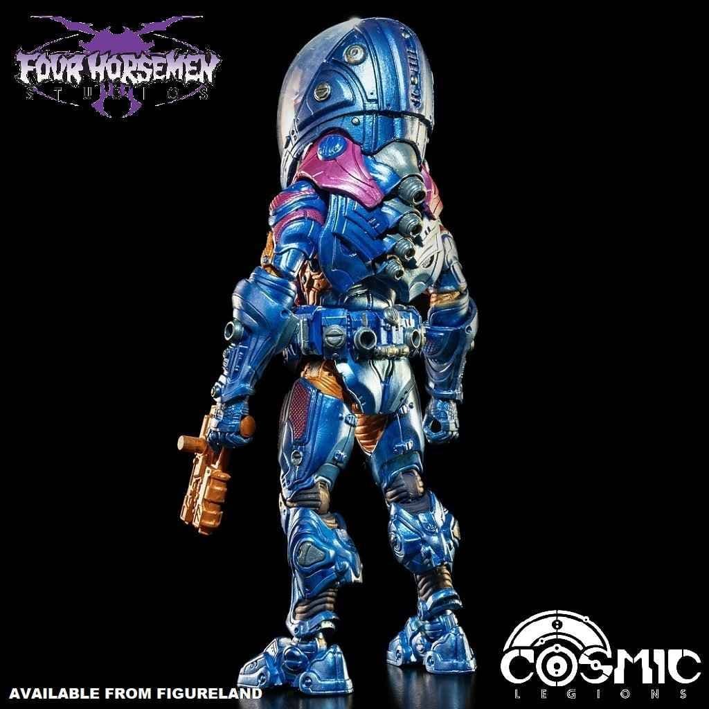 COSMIC LEGIONS OUTPOST ZAXXIUS OPOR-A-TIV83 ACTION FIGURE FROM FOUR HORSEMEN STUDIOS