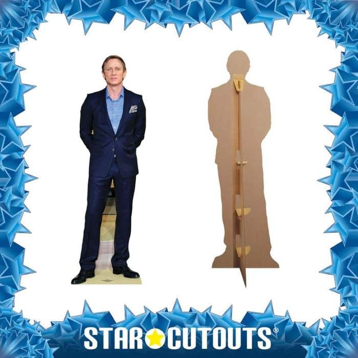 DANIEL CRAIG LIFE SIZE CARDBOARD CUT OUT