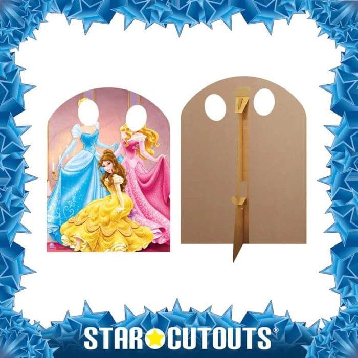 DISNEY PRINCESS STAND IN CARDBOARD CUT OUT