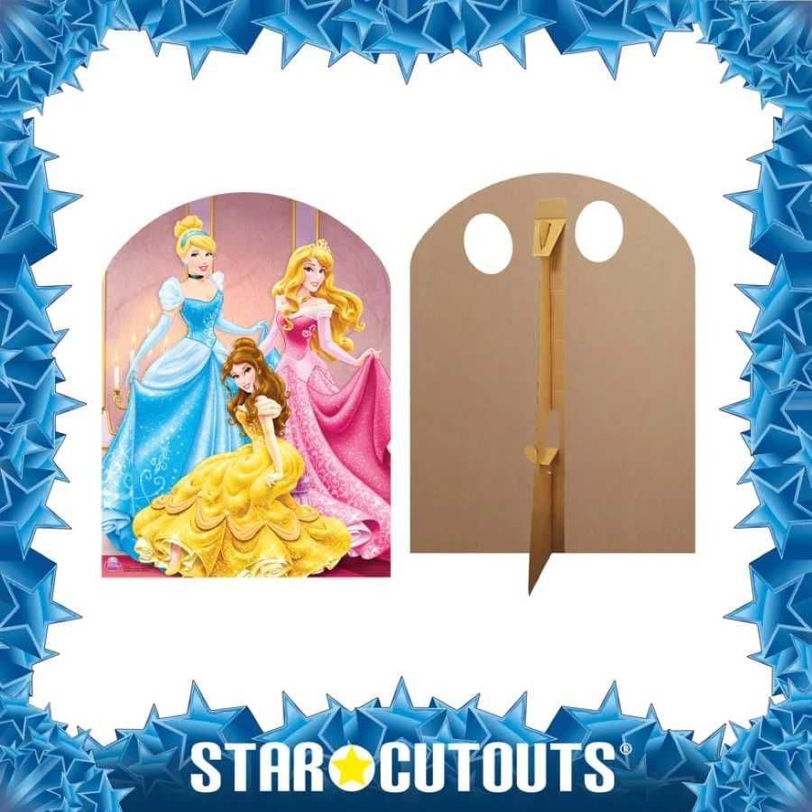 DISNEY PRINCESS STAND IN CARDBOARD CUT OUT