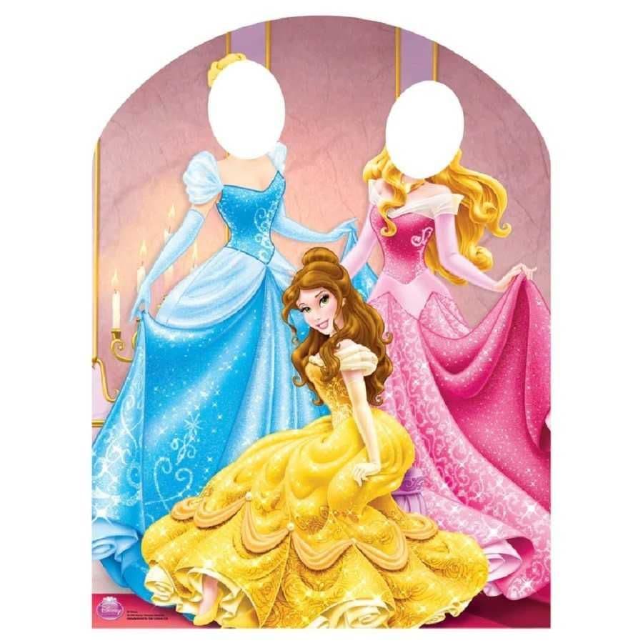 DISNEY PRINCESS STAND IN CARDBOARD CUT OUT