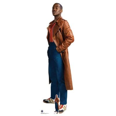 DOCTOR WHO 15TH DOCTOR NCUTI GATWA FIRST LOOK LIFE SIZE CARDBOARD CUT OUT