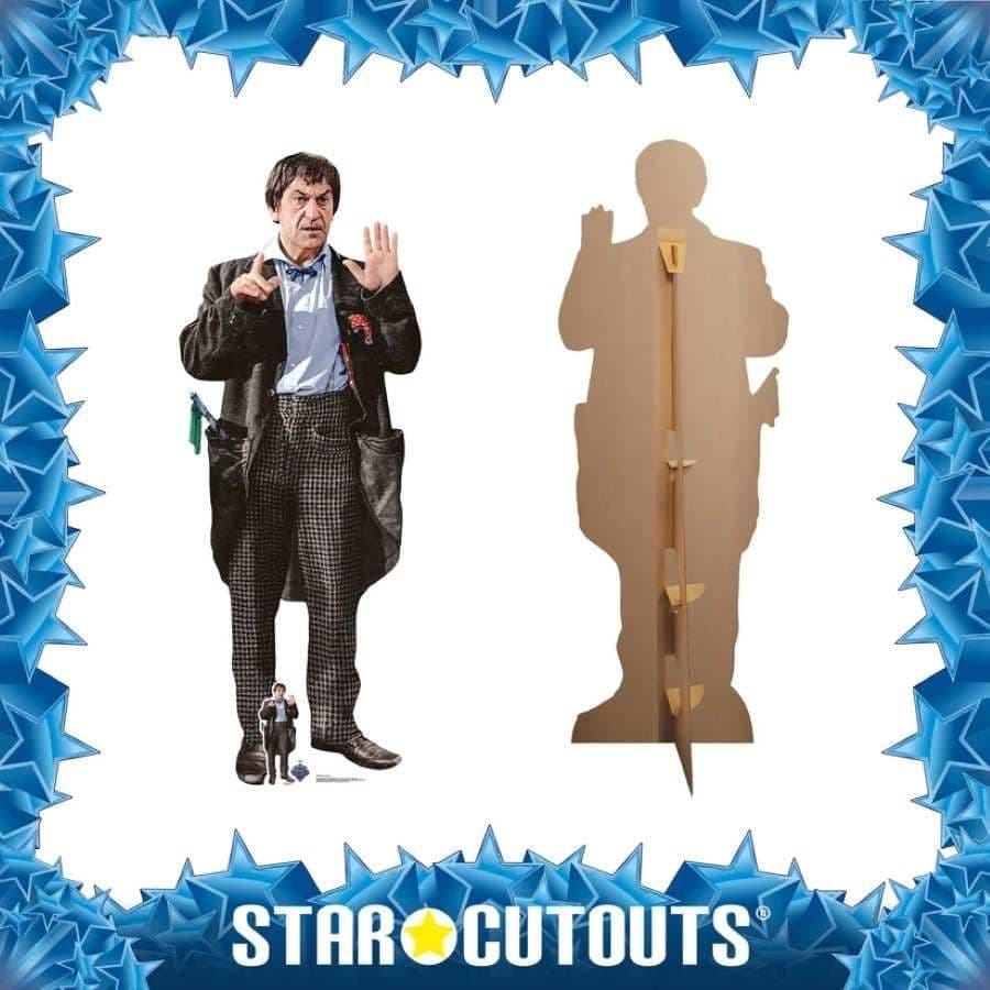 DOCTOR WHO 2ND DOCTOR PATRICK TROUGHTON LIFE SIZE CARDBOARD CUT OUT