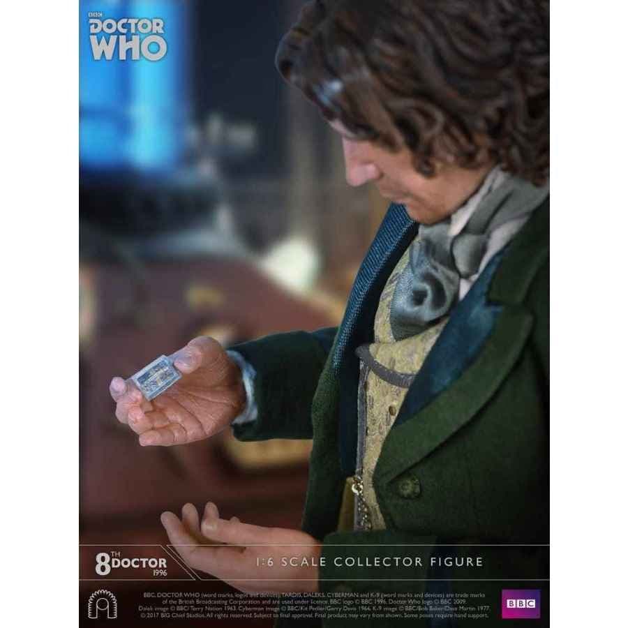 DOCTOR WHO 8TH DOCTOR 1 6 SCALE COLLECTOR FIGURE FROM BIG CHIEF STUDIOS