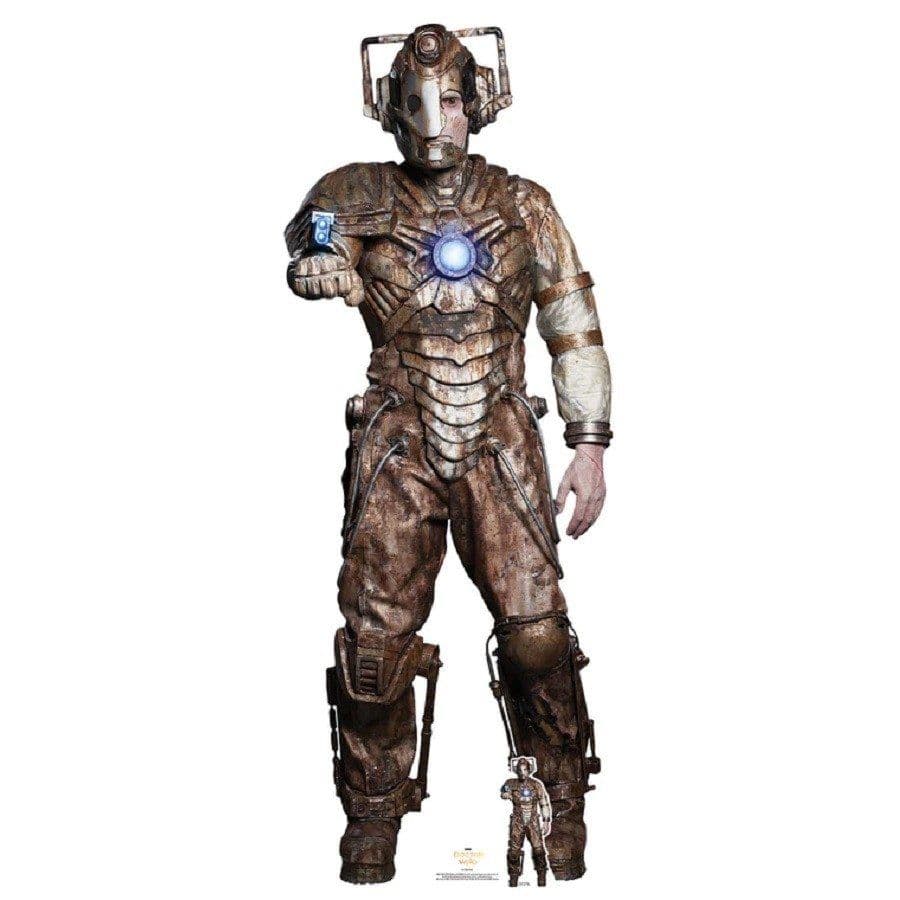 DOCTOR WHO ASHAD THE LONE CYBERMAN LIFE SIZE CARDBOARD CUT OUT