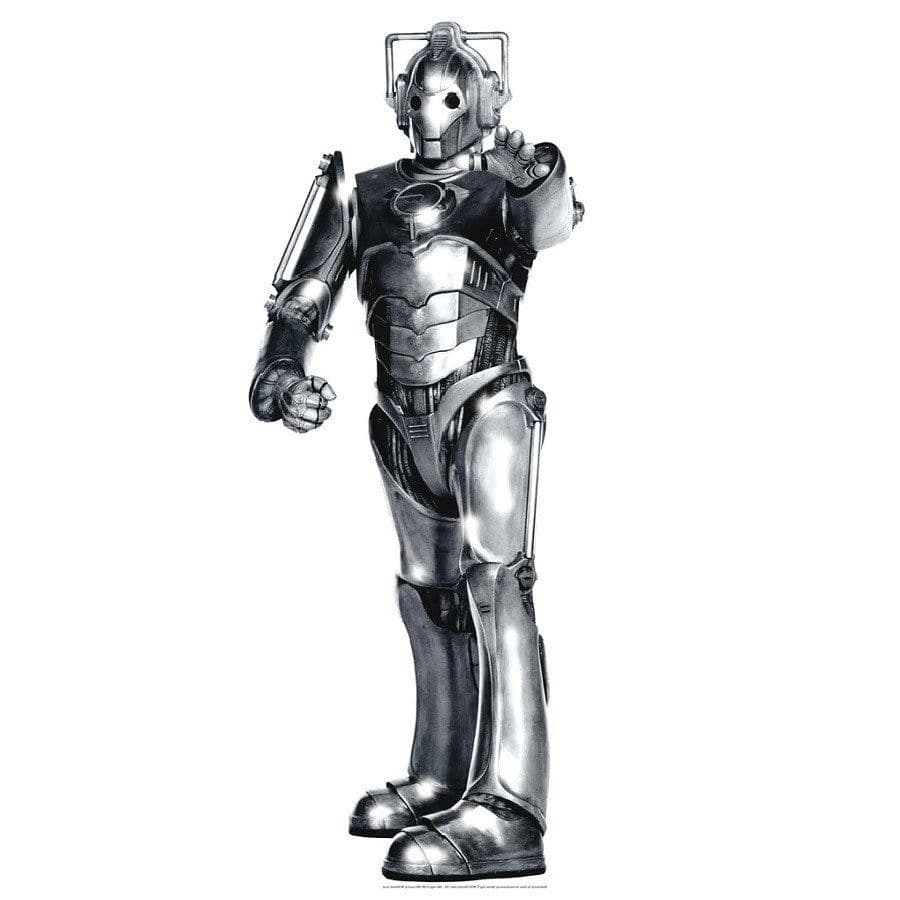 DOCTOR WHO CYBERMAN LIFE SIZE CARDBOARD CUT OUT