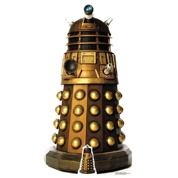 DOCTOR WHO DALEK CAAN LIFE SIZE CARDBOARD CUT OUT