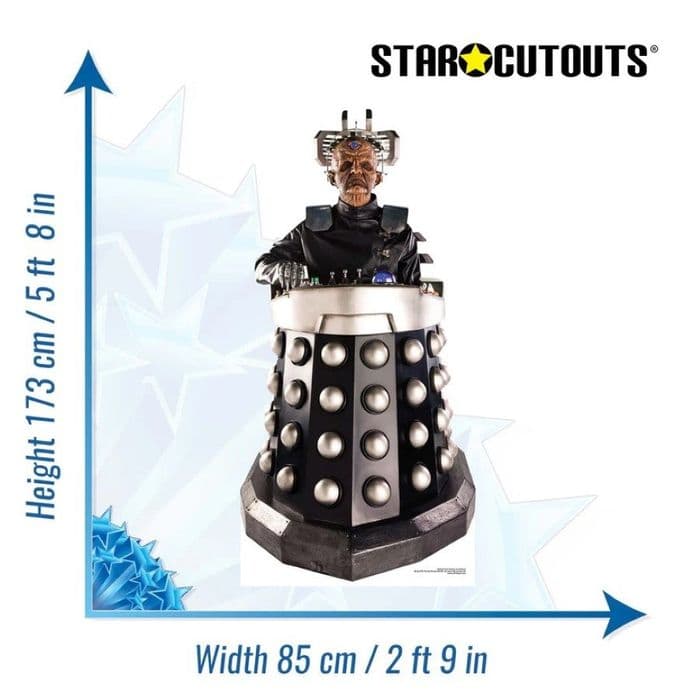 DOCTOR WHO DALEK DAVROS LIFE SIZE CARDBOARD CUT OUT