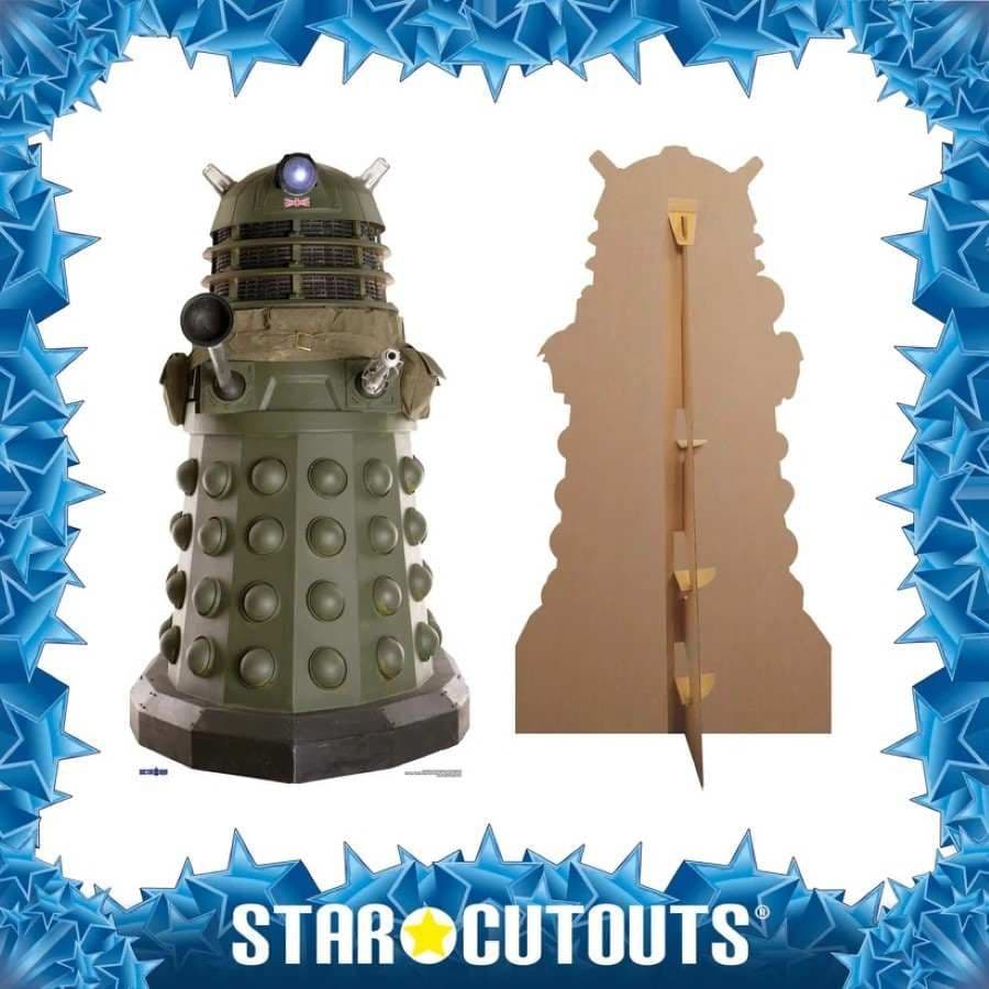 DOCTOR WHO DALEK WARTIME LIFE SIZE CARDBOARD CUT OUT