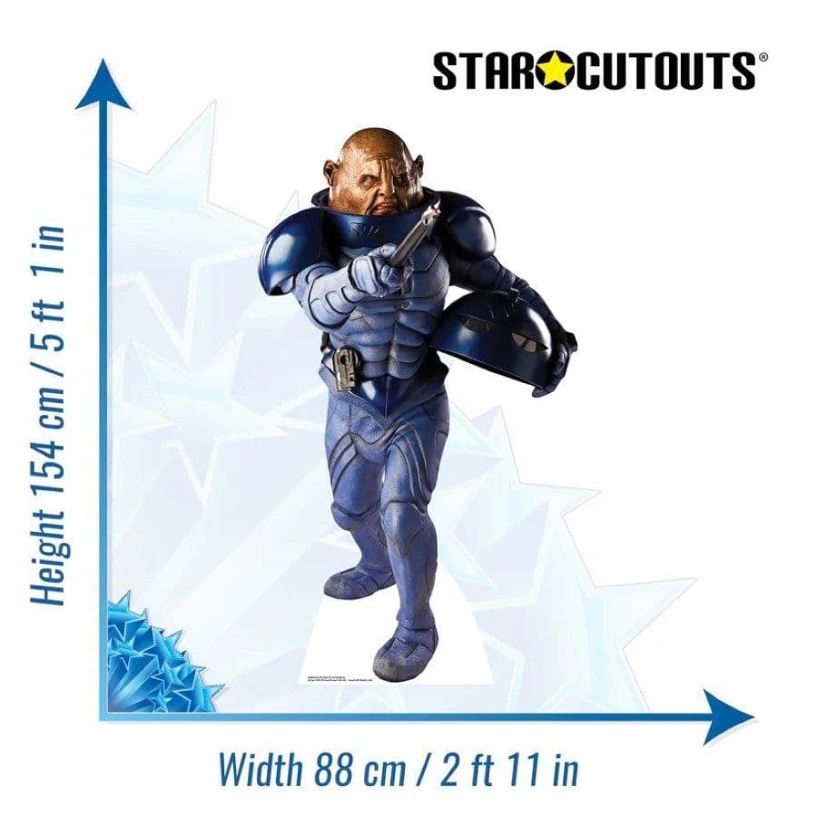 DOCTOR WHO GENERAL STAAL SONTARAN CARDBOARD CUT OUT