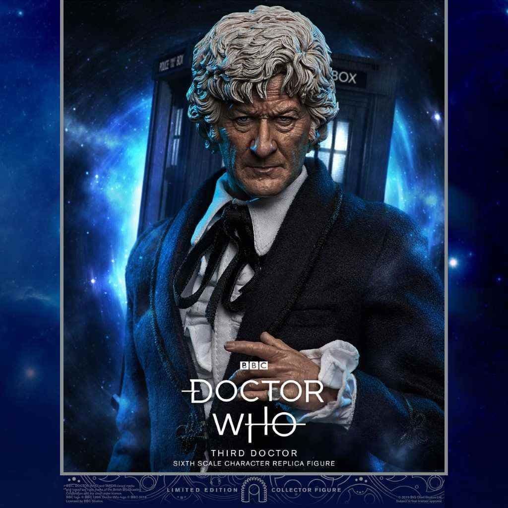 DOCTOR WHO THIRD DOCTOR 1 6 SCALE COLLECTOR FIGURE FROM BIG CHIEF STUDIOS