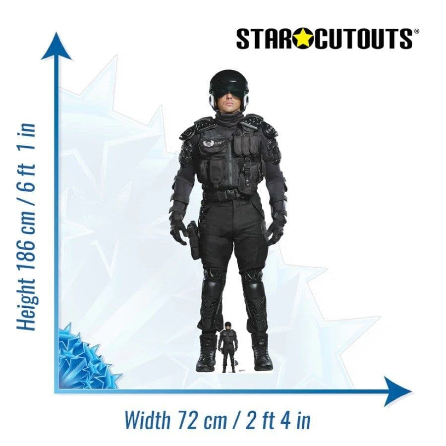 DOCTOR WHO UNIT SOLDIER LIFE SIZE CARDBOARD CUT OUT