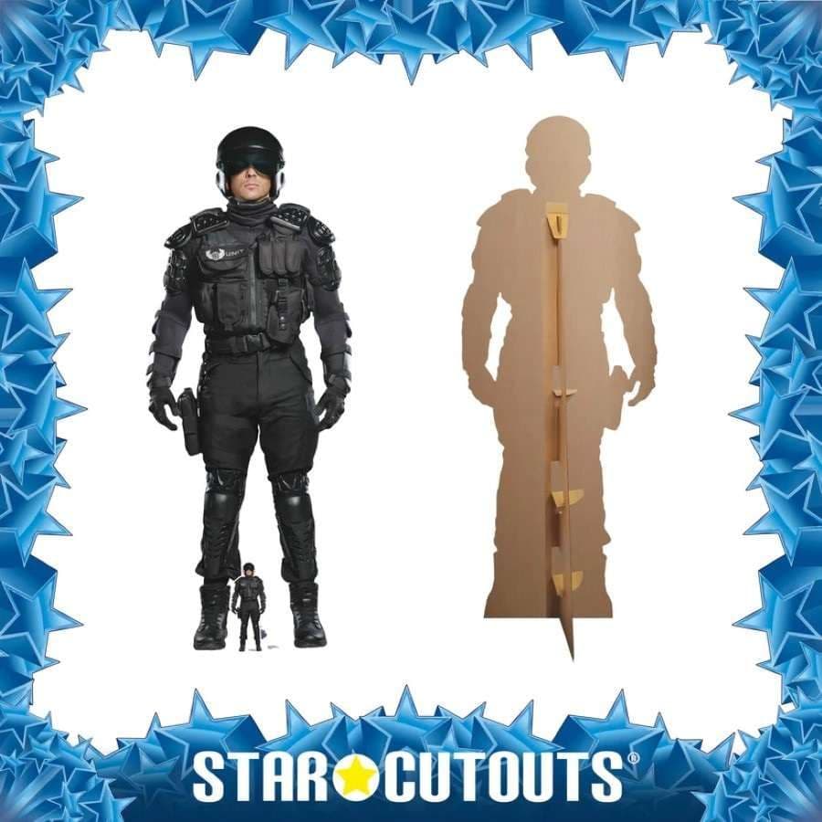 DOCTOR WHO UNIT SOLDIER LIFE SIZE CARDBOARD CUT OUT