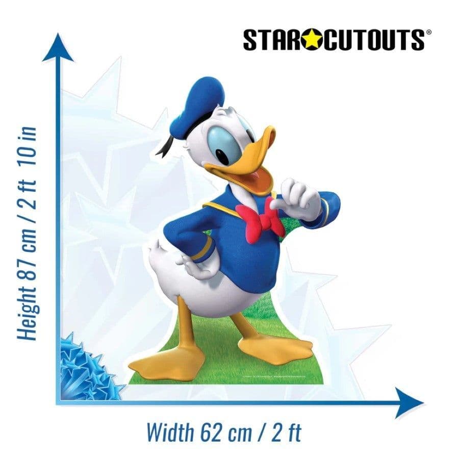 DONALD DUCK DISNEY CARDBOARD CUT OUT