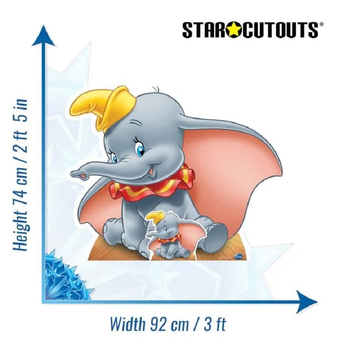 DUMBO DISNEY CARDBOARD CUT OUT