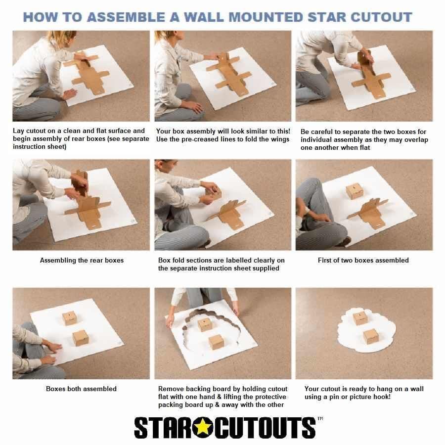 EARTH WALL MOUNTED CARDBOARD CUT OUT