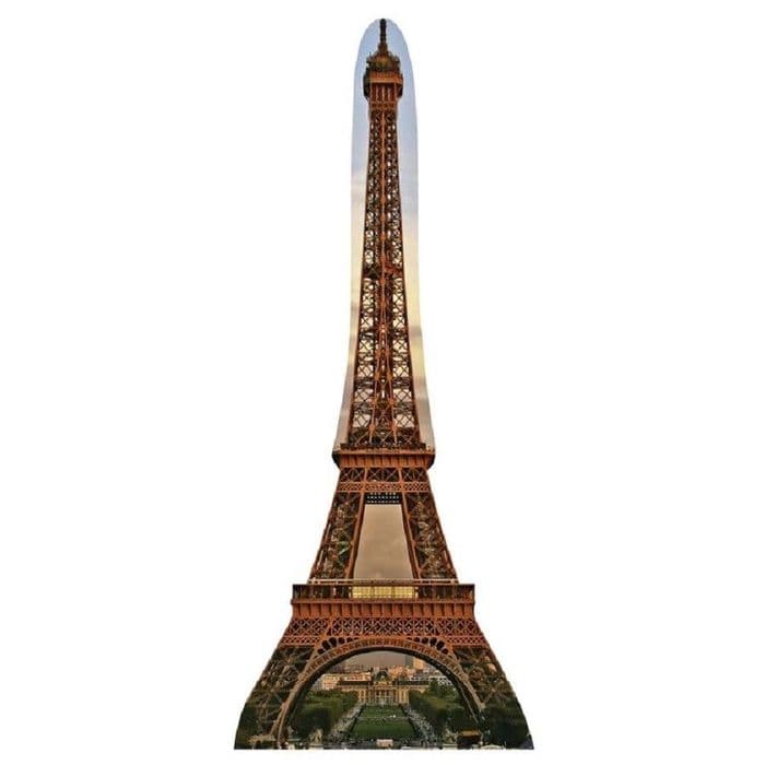 EIFFEL TOWER LANDMARK CARDBOARD CUT OUT