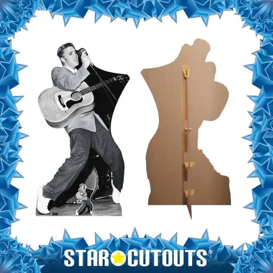 ELVIS PRESLEY 1919 VINTAGE CLASSIC LIFE SIZE CARDBOARD CUT OUT