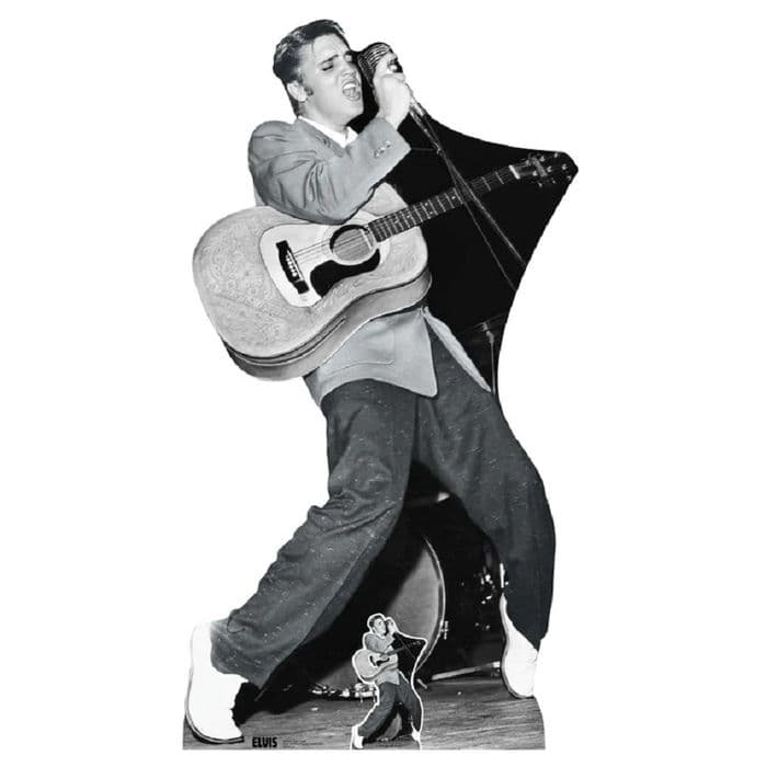 ELVIS PRESLEY 1919 VINTAGE CLASSIC LIFE SIZE CARDBOARD CUT OUT