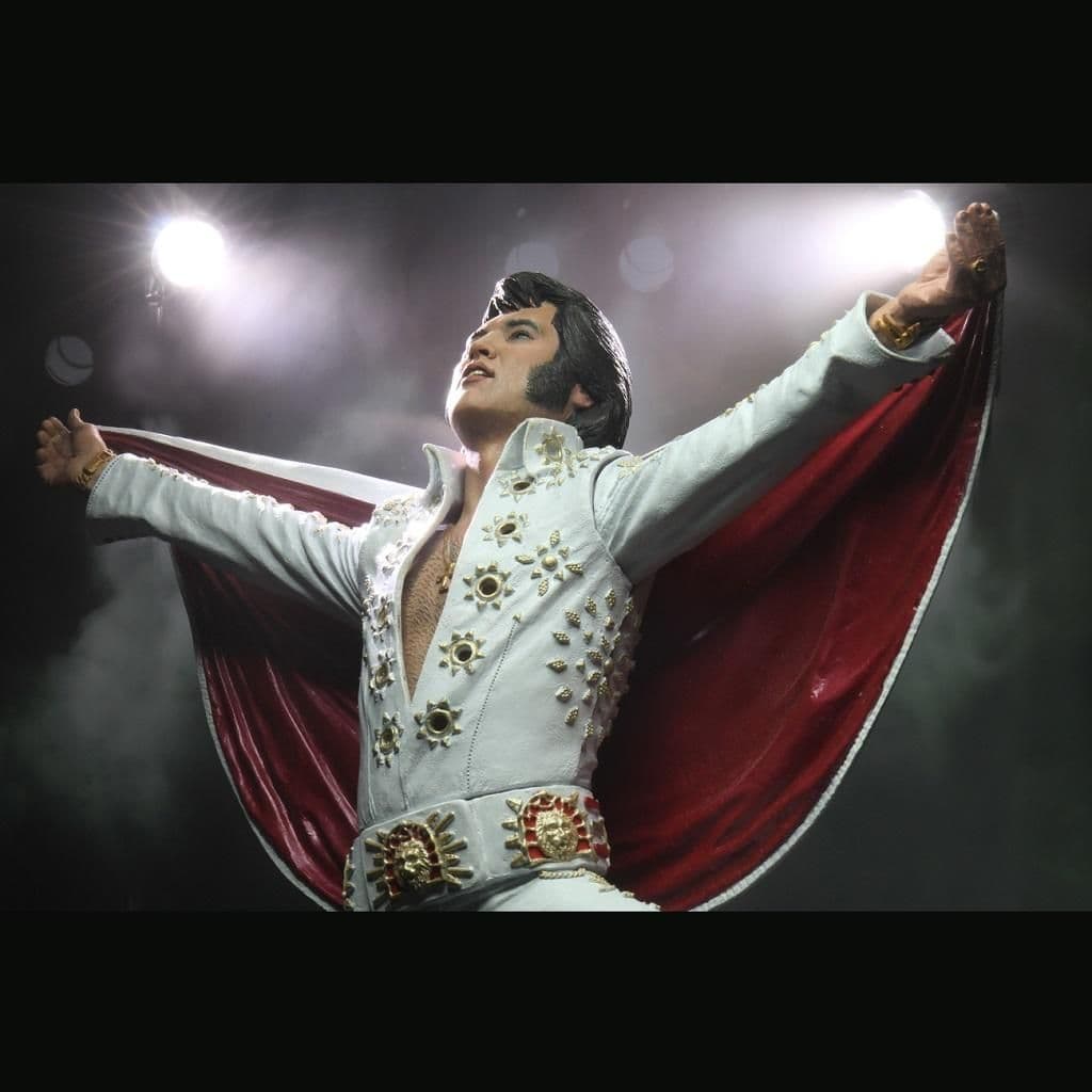 ELVIS PRESLEY LIVE IN 72 7" SCALE ACTION FIGURE FROM NECA