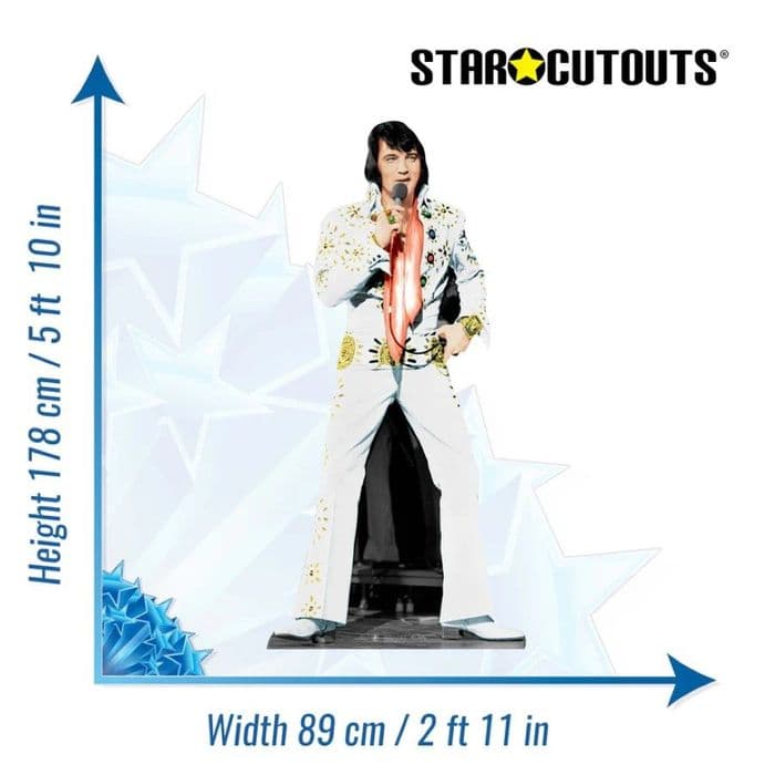 ELVIS PRESLEY VIVA LAS VEGAS LIFE SIZE CARDBOARD CUT OUT