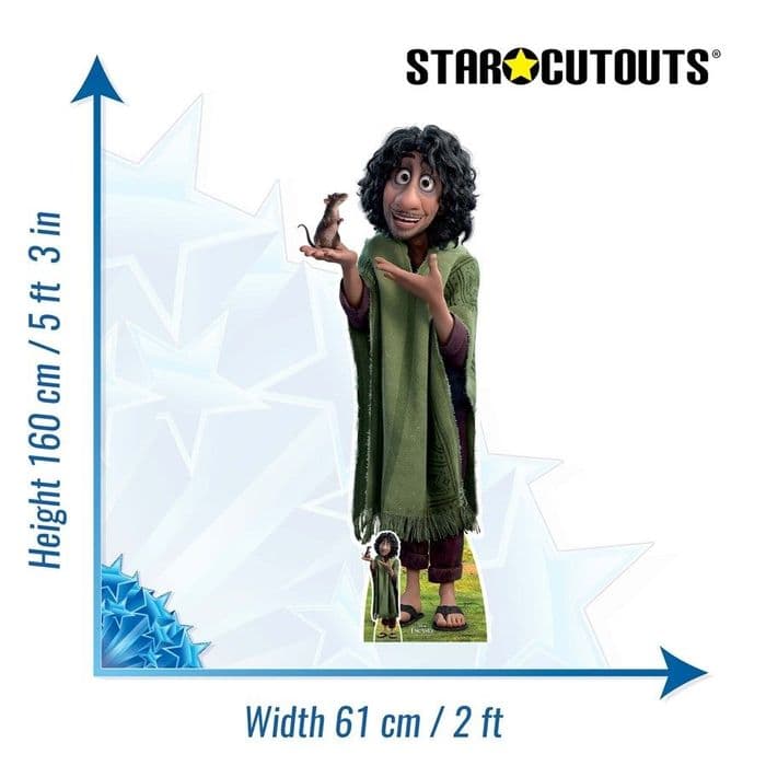 ENCANTO BRUNO SMILING DISNEY CARDBOARD CUT OUT