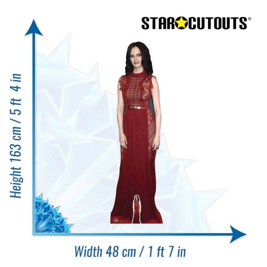 EVA GREEN LIFE SIZE CARDBOARD CUT OUT