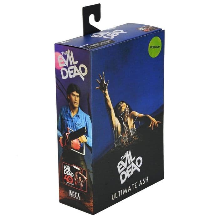 EVIL DEAD 40TH ANNIVERSARY ULTIMATE ASH 7" SCALE ACTION FIGURE FROM NECA