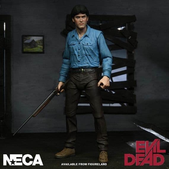 EVIL DEAD 40TH ANNIVERSARY ULTIMATE ASH 7" SCALE ACTION FIGURE FROM NECA