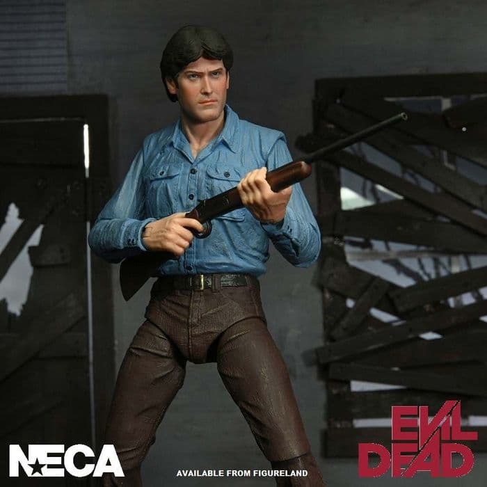 EVIL DEAD 40TH ANNIVERSARY ULTIMATE ASH 7" SCALE ACTION FIGURE FROM NECA