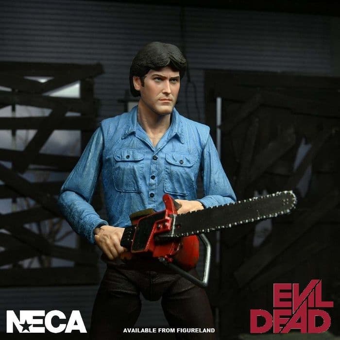 EVIL DEAD 40TH ANNIVERSARY ULTIMATE ASH 7" SCALE ACTION FIGURE FROM NECA