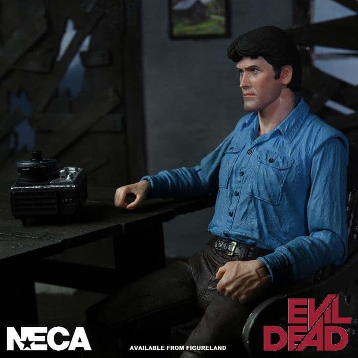 EVIL DEAD 40TH ANNIVERSARY ULTIMATE ASH 7" SCALE ACTION FIGURE FROM NECA
