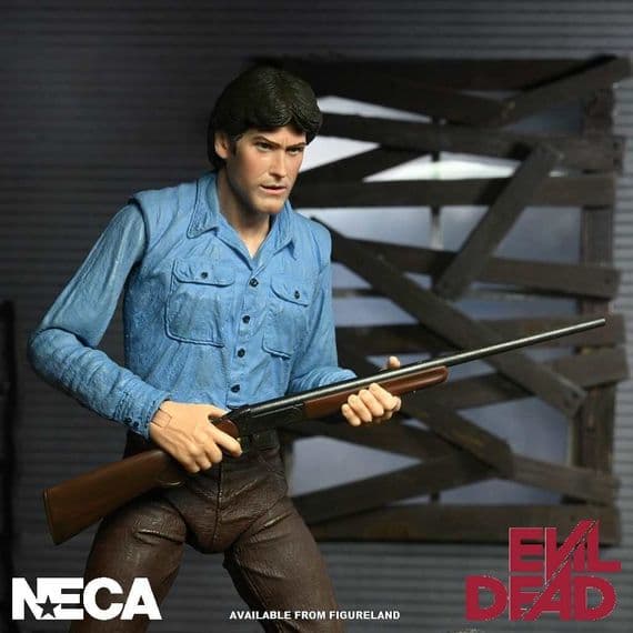 EVIL DEAD 40TH ANNIVERSARY ULTIMATE ASH 7" SCALE ACTION FIGURE FROM NECA