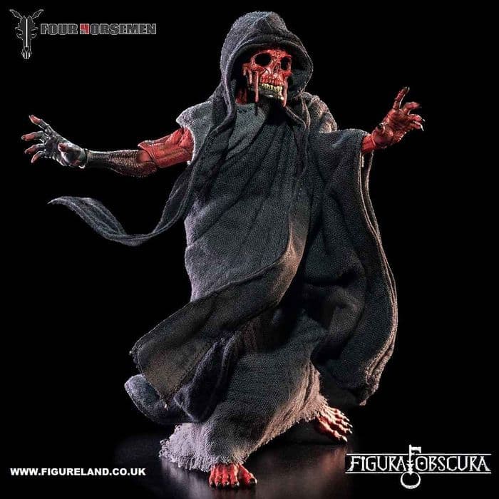 FIGURA OBSCURA MASQUE OF THE RED DEATH BLACK ROBES EDITION ACTION ...