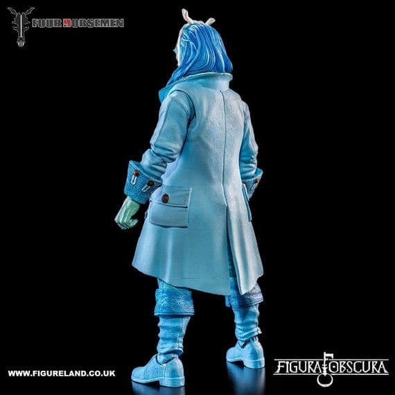 FIGURA OBSCURA THE GHOST OF JACOB MARLEY HAUNTED BLUE EDITION ACTION ...