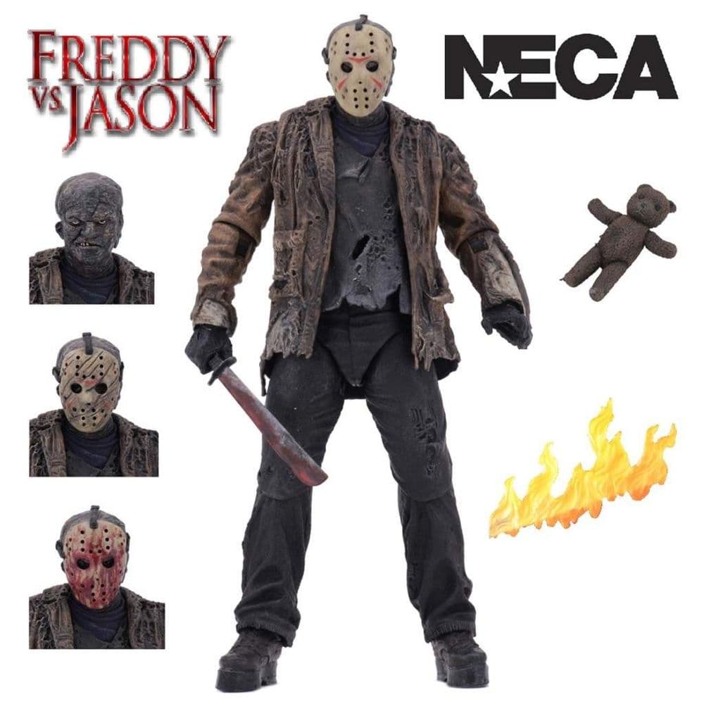 FREDDY VS JASON ULTIMATE JASON VOORHEES 7" SCALE ACTION FIGURE FROM NECA