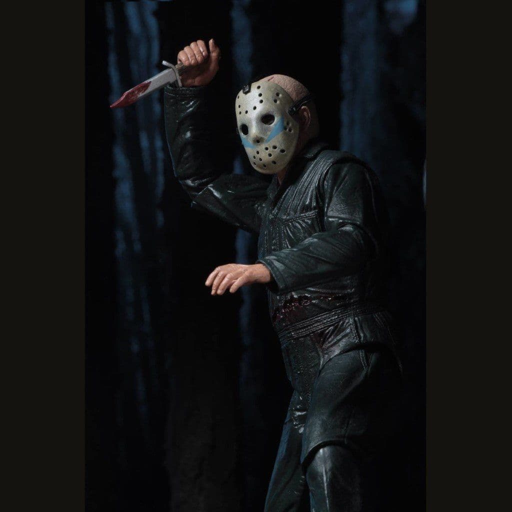FRIDAY THE 13TH PART 5 ULTIMATE ROY BURNS 7" ACTION FIGURE FROM NECA