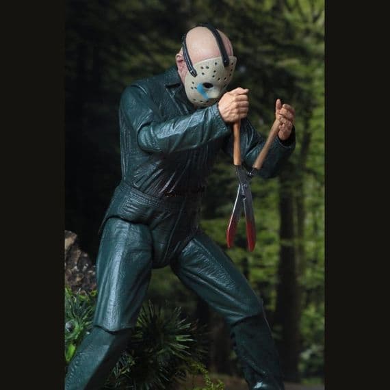 FRIDAY THE 13TH PART 5 ULTIMATE ROY BURNS 7" ACTION FIGURE FROM NECA