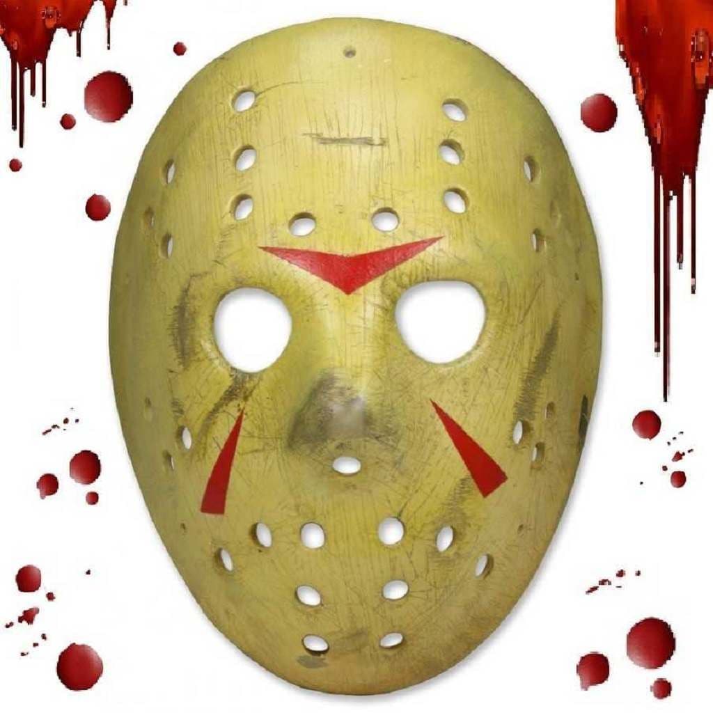 FRIDAY THE 13TH PART PART 3 PROP REPLICA JASON MASK FROM NECA