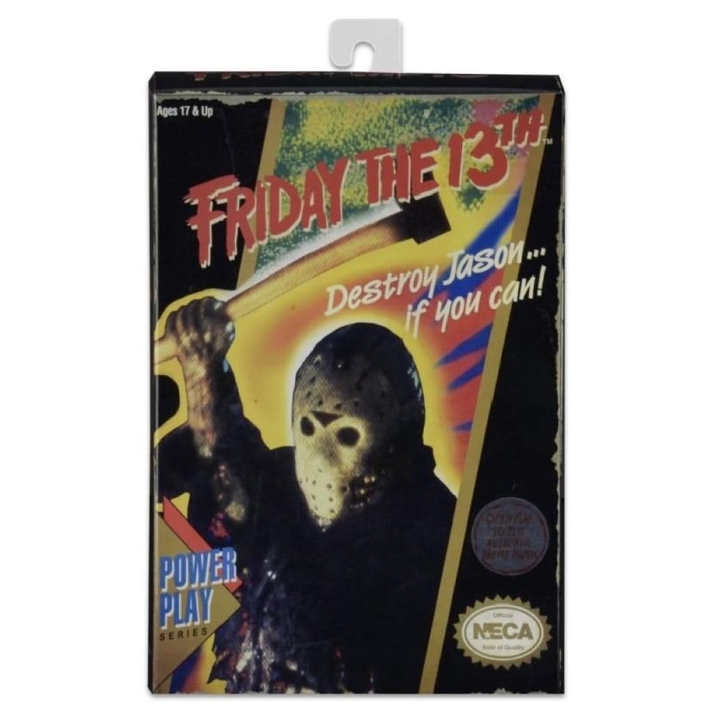 FRIDAY THE 13TH VIDEO GAME APPEARANCE 7" JASON ACTION FIGURE WITH THEME ...