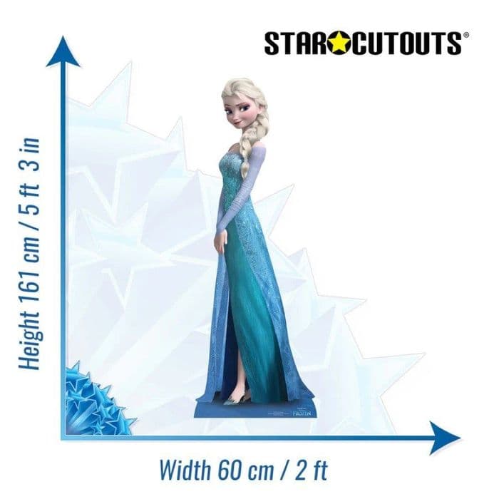 FROZEN ELSA DISNEY CARDBOARD CUT OUT
