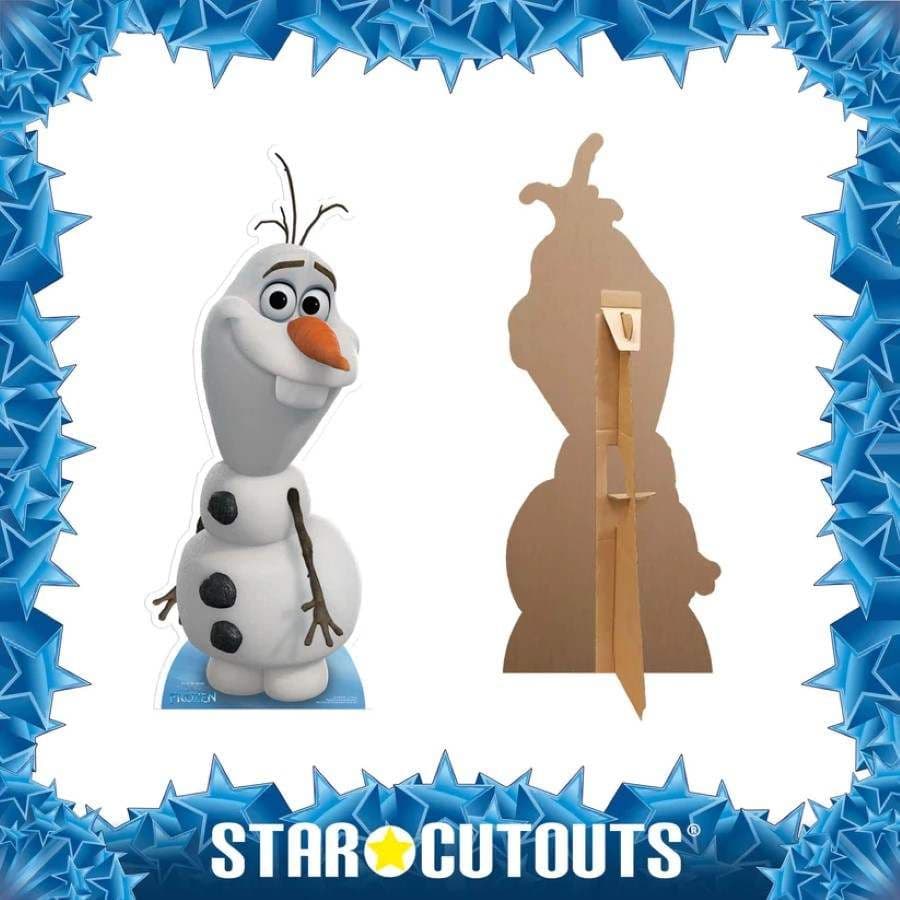 FROZEN OLAF DISNEY CARDBOARD CUT OUT